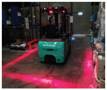 Red Exclusion Zone Light - Forklifts for Sale & Hire | Forklift ...